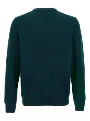 ZANONE Crew-neck Wool Sweater - Green