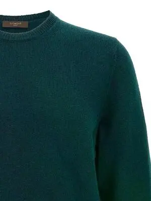 ZANONE Crew-neck Wool Sweater - Green