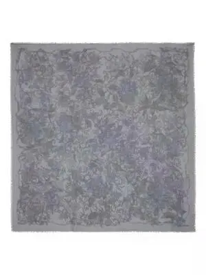 Zadig&Voltaire Kerry Printed Scarf - Grey