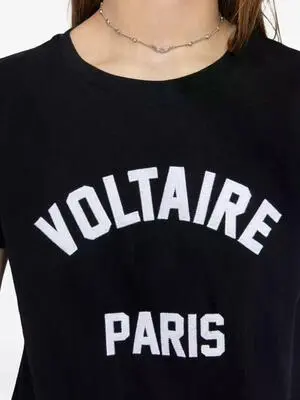 Zadig&Voltaire Alys Cotton T-shirt - Black