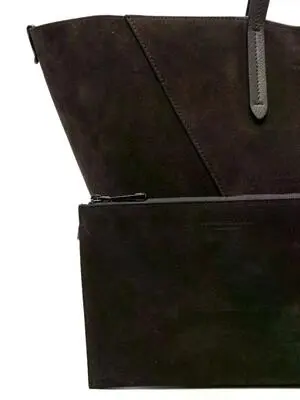 Brunello Cucinelli Suede Tote Bag - Brown