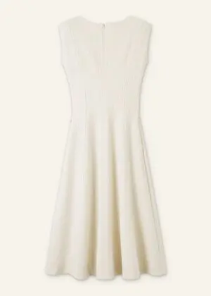 ME+EM Floral Jacquard Midi Dress