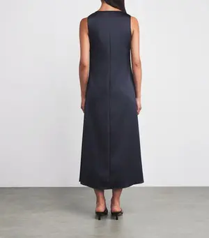 Max Mara Satin Maxi Dress