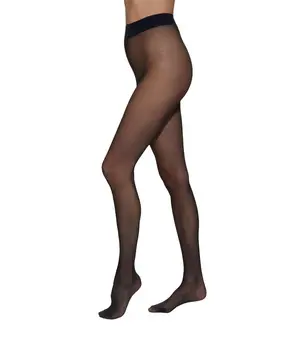 Falke Matt Deluxe 20 Tights - Blue