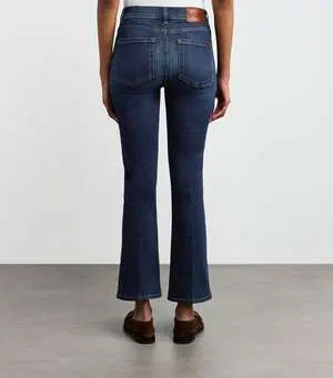 Max Mara Slim Cropped Flare Jeans