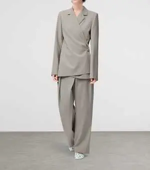 Loewe Wool Side-button Blazer