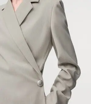 Loewe Wool Side-button Blazer
