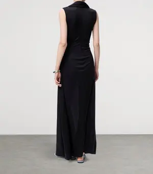 Loewe Silk Flamenco Maxi Dress