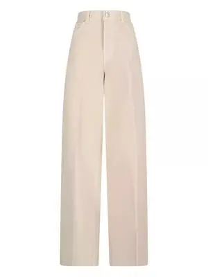 Destin Bethany Wide-leg Twill Trousers