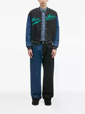 Aries Embroidered-logo Jeans