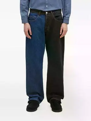 Aries Embroidered-logo Jeans