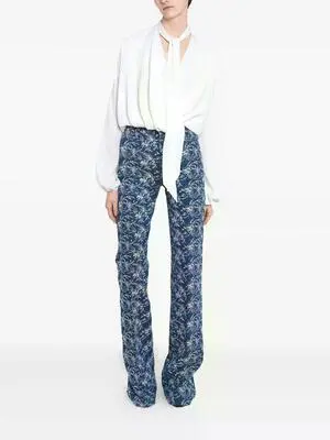 Giambattista Valli Silk Halterneck Blouse