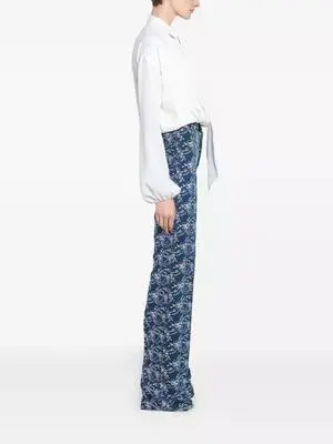 Giambattista Valli Silk Halterneck Blouse