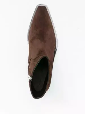 Proenza Schouler Bronco Ankle Boots - Brown