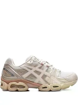 Asics Gel-nimbus 9 Pale Oak/cream Sneakers - Neutrals