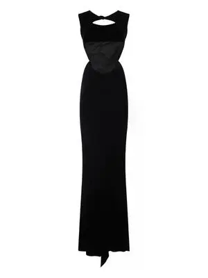 Rick Owens Cut-out Velvet Dress