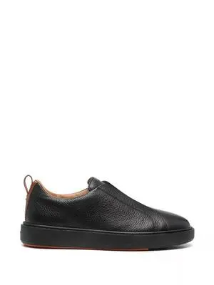 Santoni Leather Sneakers