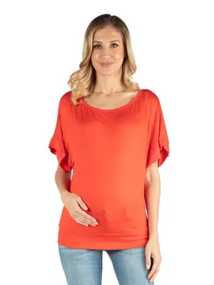 24seven Comfort Apparel Dolman Kaftans Tunics
