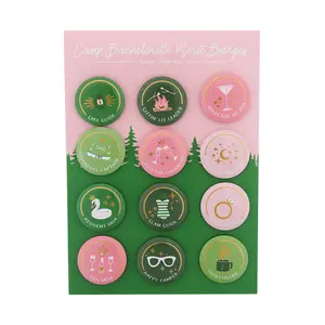 JOLLITY & CO Camp Bachelorette Merit Badges - Assorted Pre-pack