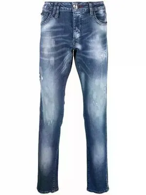 Philipp Plein Full Length Jeans For Men