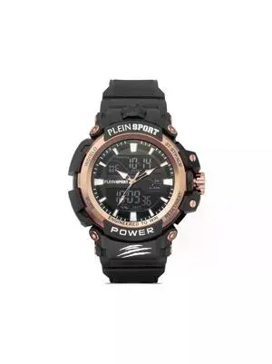 PLEIN SPORT Combat Power 43mm Digital-analogue Watch - Black
