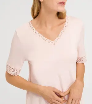 Hanro Cotton Moments Nightdress - Neutral