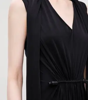 Loewe Silk Flamenco Maxi Dress