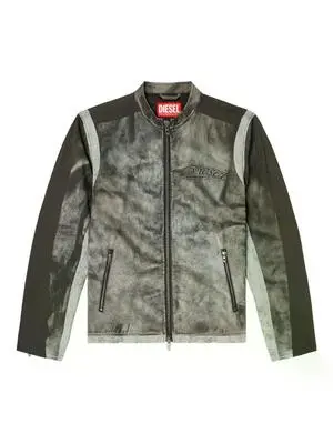 DIESEL Panelled Biker Jacket