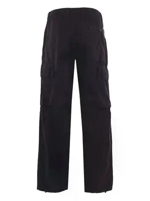 C.P. COMPANY Lens-detail Cargo Pants - Black