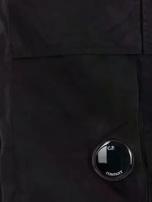 C.P. COMPANY Lens-detail Cargo Pants - Black