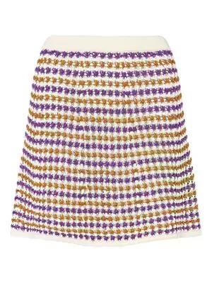 ERES Knitted A-line Mini Skirt