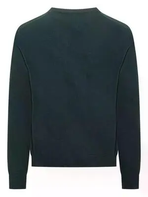 Etro Embroidered Crew-neck Sweater - Green