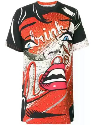 Moschino Coca Cola T-shirt Dress - Multicolour