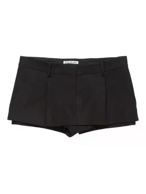 Acne Studios Zip Up Shorts For Women