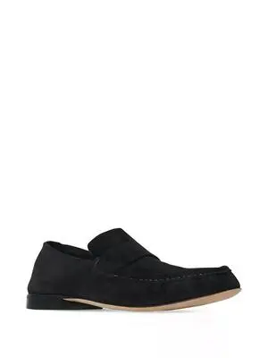 THE ROW Suede Loafers