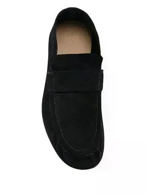 THE ROW Suede Loafers