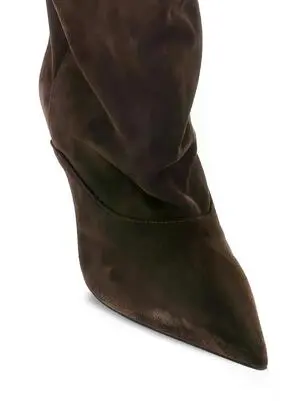Paris Texas 75mm Ines Slouchy Knee-high Boots - Brown