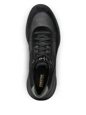 Geox Leather Sneakers - Black