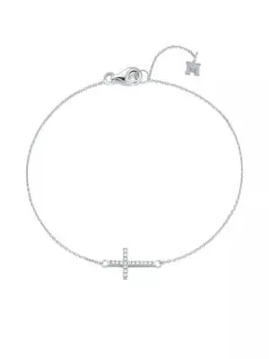 Mateo Diamond Cross Bracelet