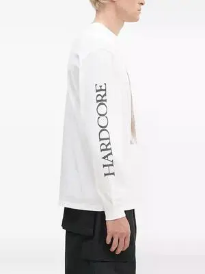 Aries Wolf-print Long-sleeve T-shirt