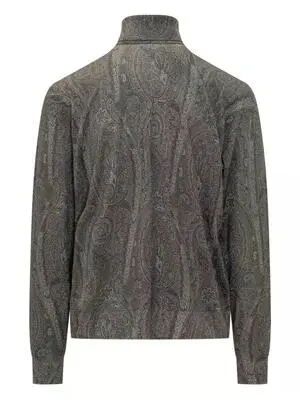 Etro Paisley Turtleneck Sweater