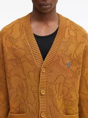 A BATHING APE Buttoned Cotton Cardigan