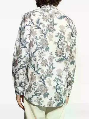 Etro Floral-print Shirt - White