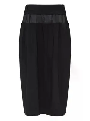 MAISON MARGIELA Pencil Midi Skirt - Black