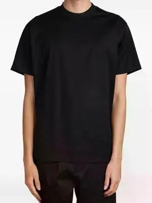 LOW BRAND Embroidered-motif T-shirt - Black