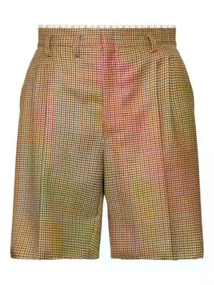 MAISON MARGIELA Tailored Check-print Shorts