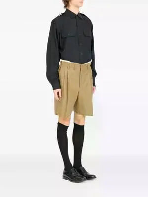 MAISON MARGIELA Tailored Check-print Shorts
