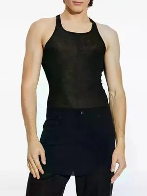 Rick Owens Ribbed Racerback Vest