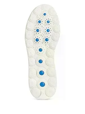 Geox Spherica Leather Sneakers - White