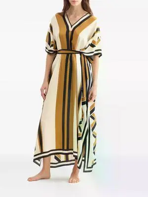 ERES Fréquence Striped Maxi Dress